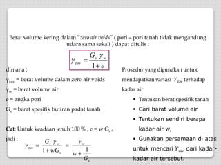 Mekanika tanah bab 8 | PPTX