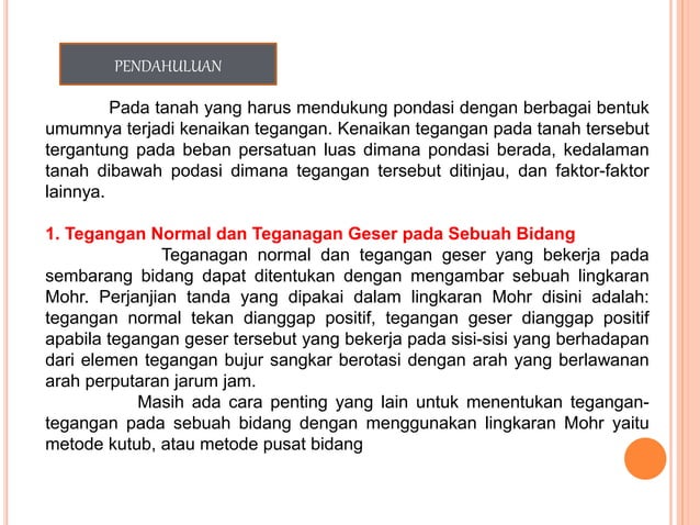 Mekanika tanah bab 6 | PPTX