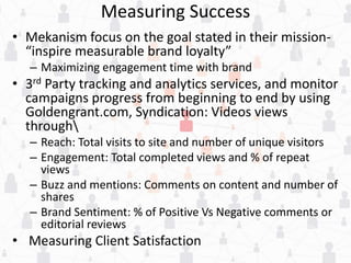 Mekanism- Engineering Viral Marketing | PPT