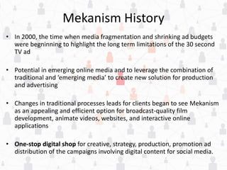 Mekanism- Engineering Viral Marketing | PPTX