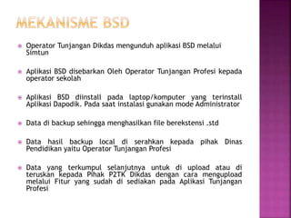 Mekanisme BSD | PPTX