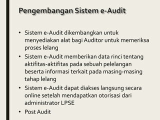 Mekanisme E-Audit | PPTX