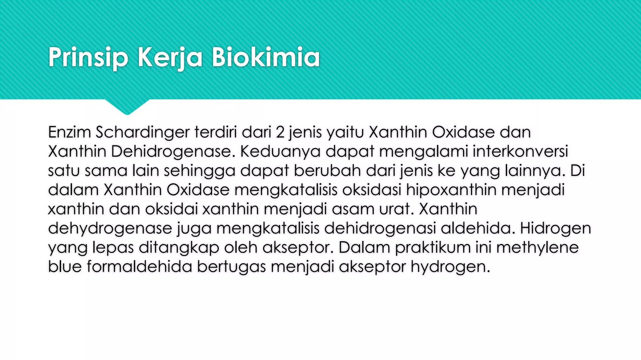 Mekanisme Kerja Enzim Schardinger | PPTX