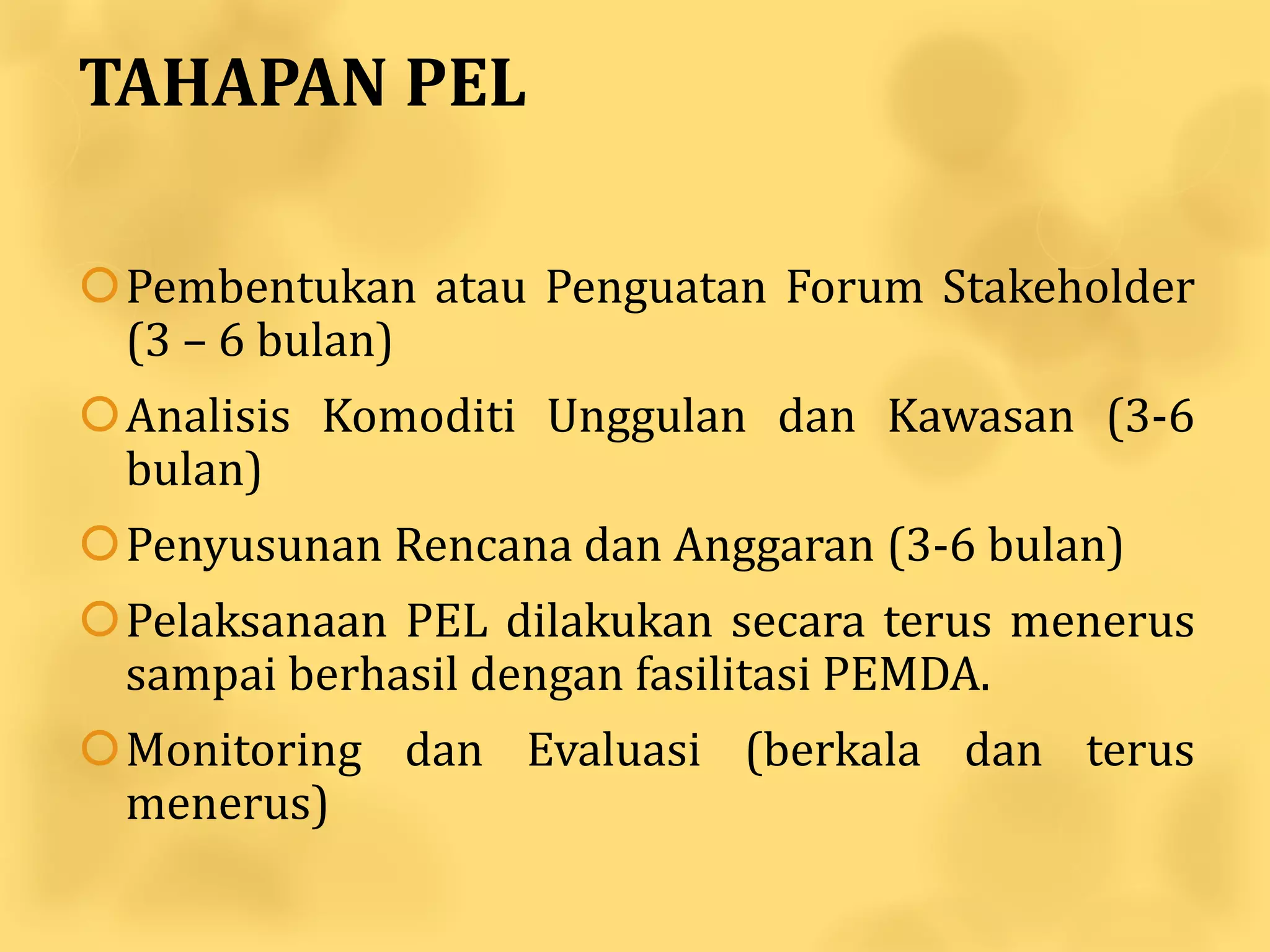 Mekanisme koordinasi, alat analisis, perencanaan dan monev pel bank ...