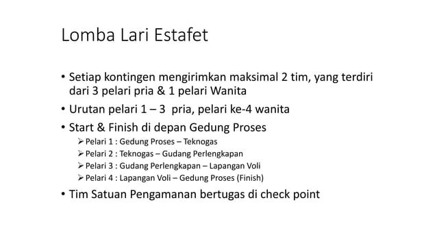 Mekanisme Lomba 17an | PPTX