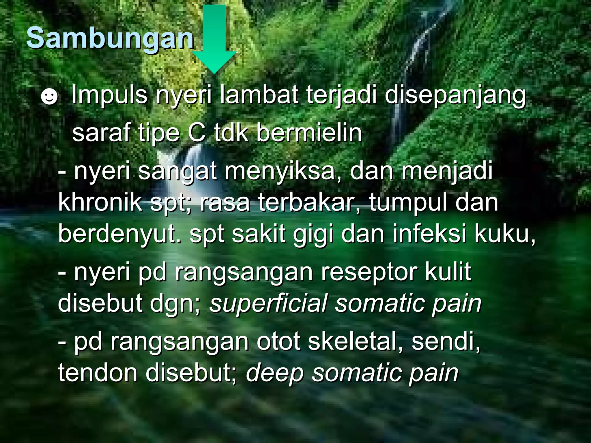 Mekanisme nyeri | PPT