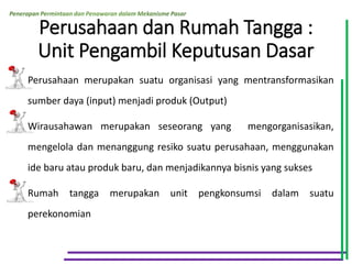 Penerapan Permintaan dan Penawaran dalam Mekanisme Pasar | PPTX
