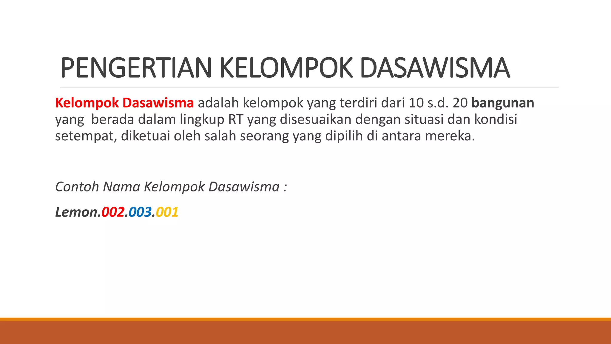 Mekanisme Penetapan Sasaran Pendataan dan Pembentukan Kelompok ...