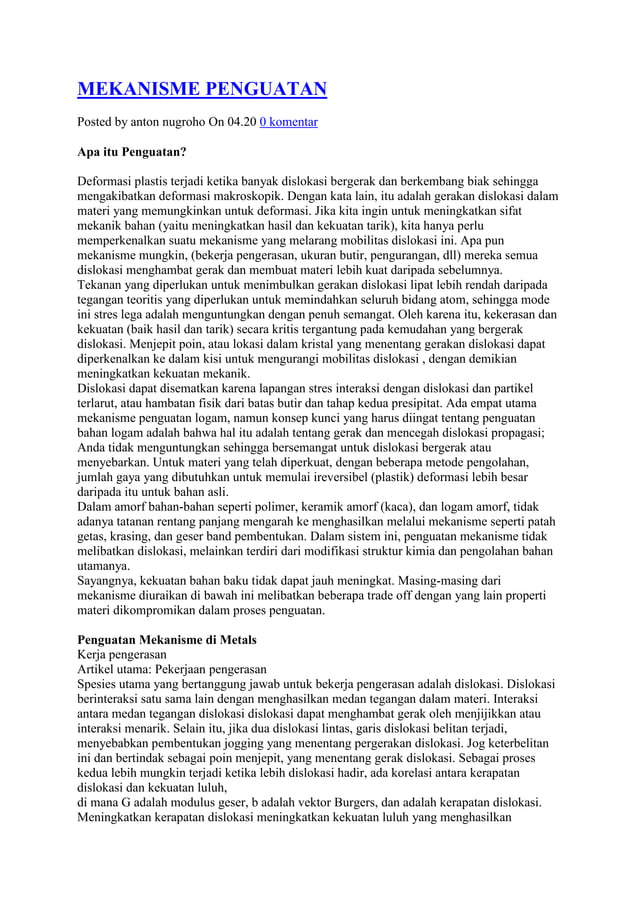 Mekanisme penguatan 1 | DOCX