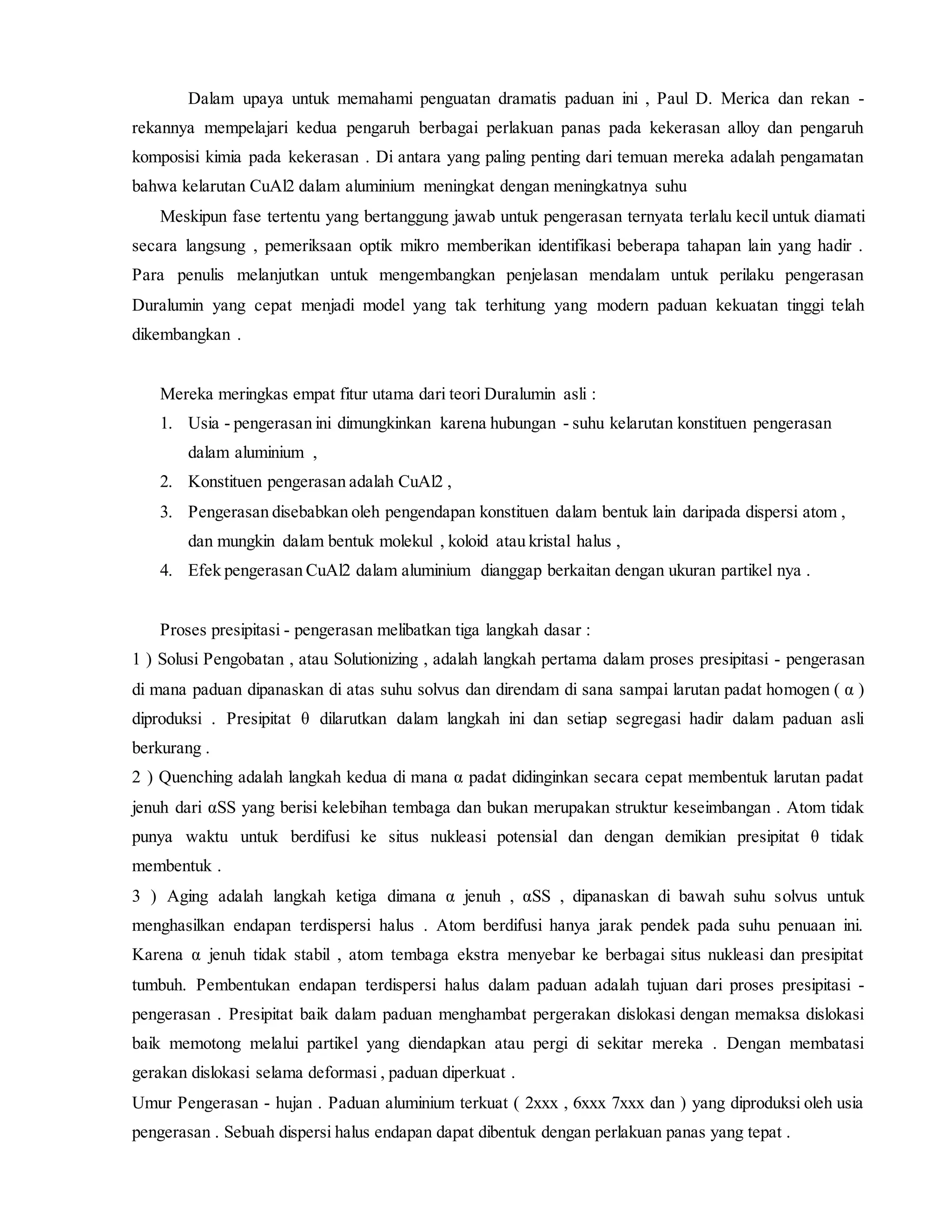 Mekanisme penguatan bahan | DOCX