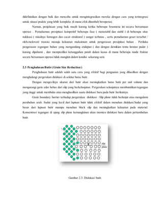 Mekanisme penguatan bahan | DOCX