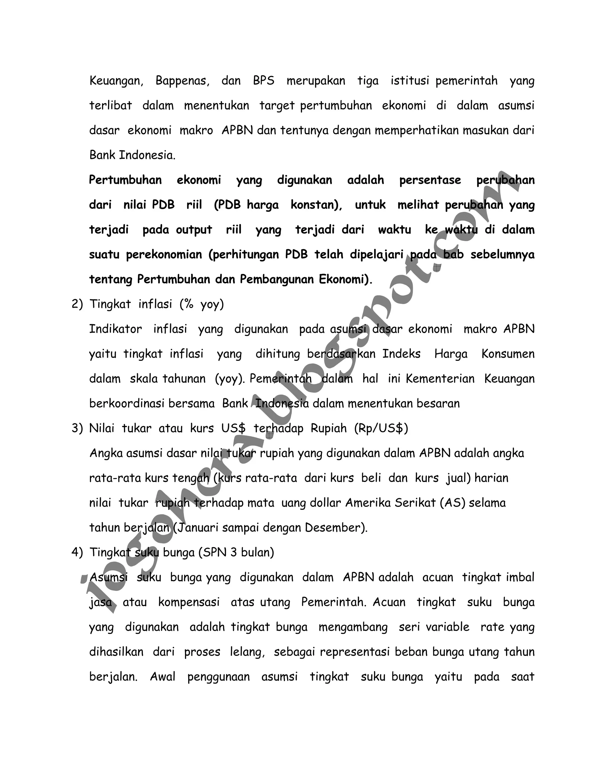 Mekanisme penyusunan APBN | PDF