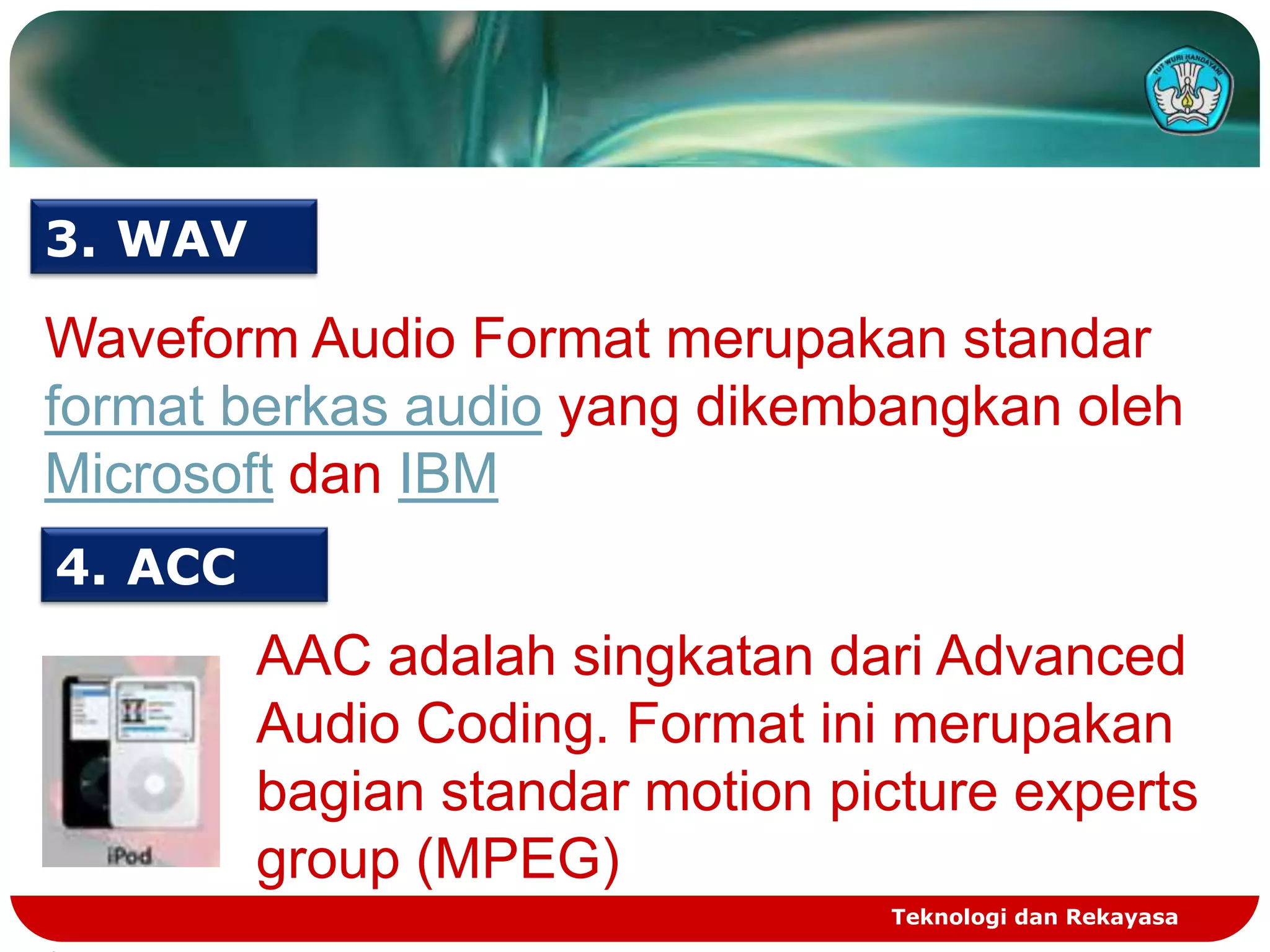 Mekanisme perekaman suara | PPTX