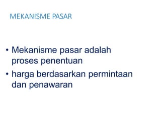 Mekanisme permintaan ekonomi mikro | PPTX