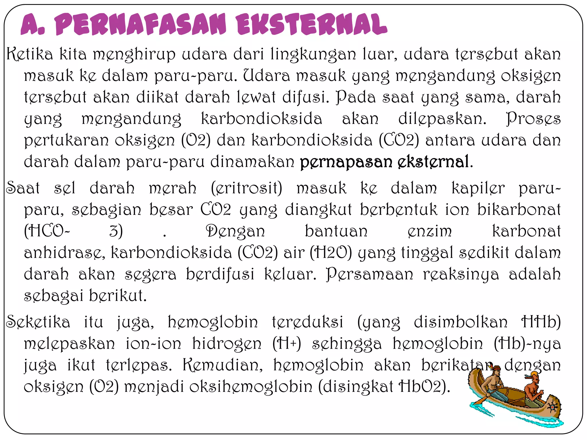 Mekanisme pertukaran O2 dan CO2 | PPTX