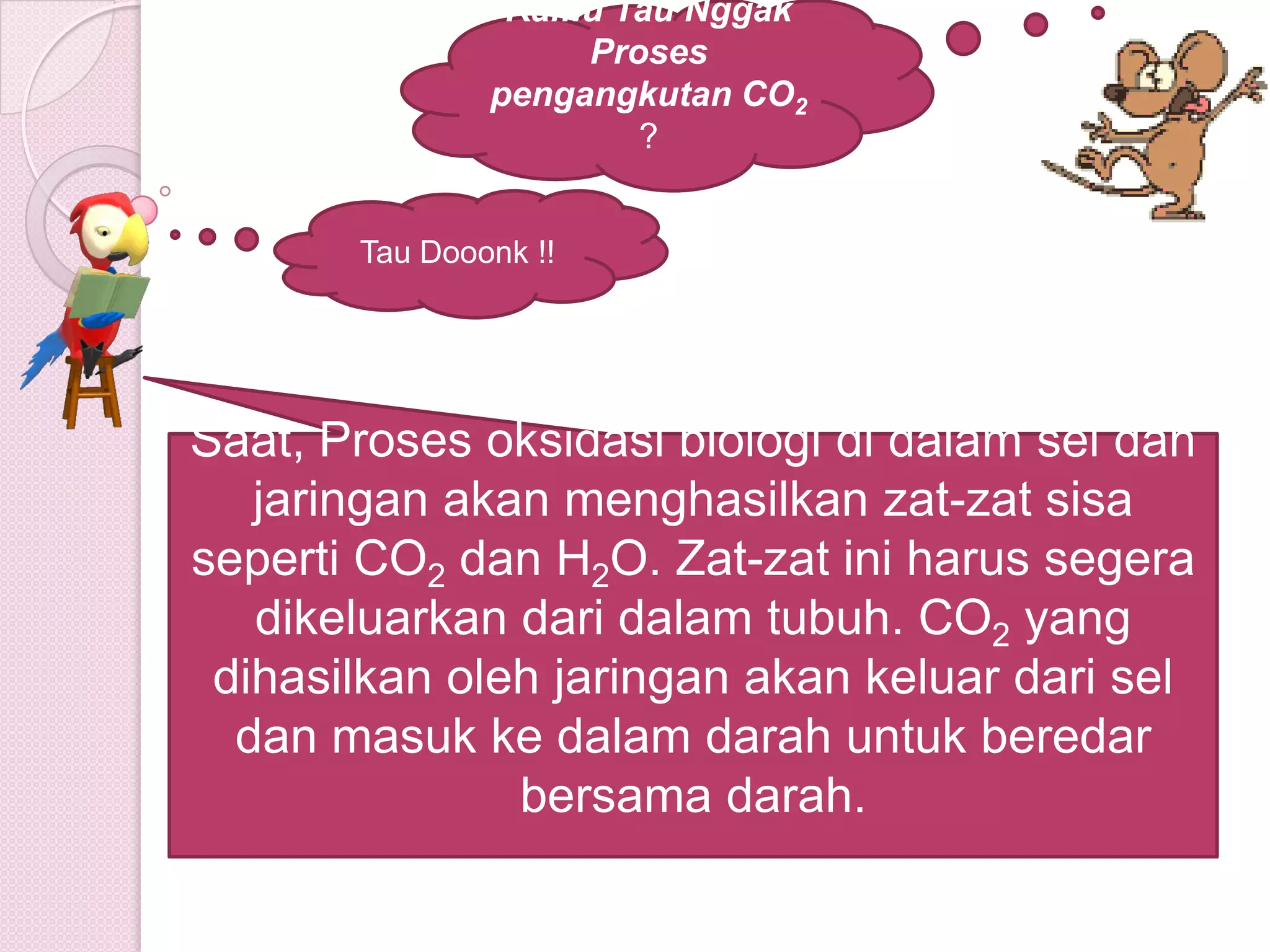Mekanisme pertukaran O2 dan CO2 | PPTX