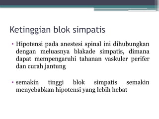 MEKANISME PERUBAHAN TEKANAN DARAH PADA ANESTESI SPINAL.pptx