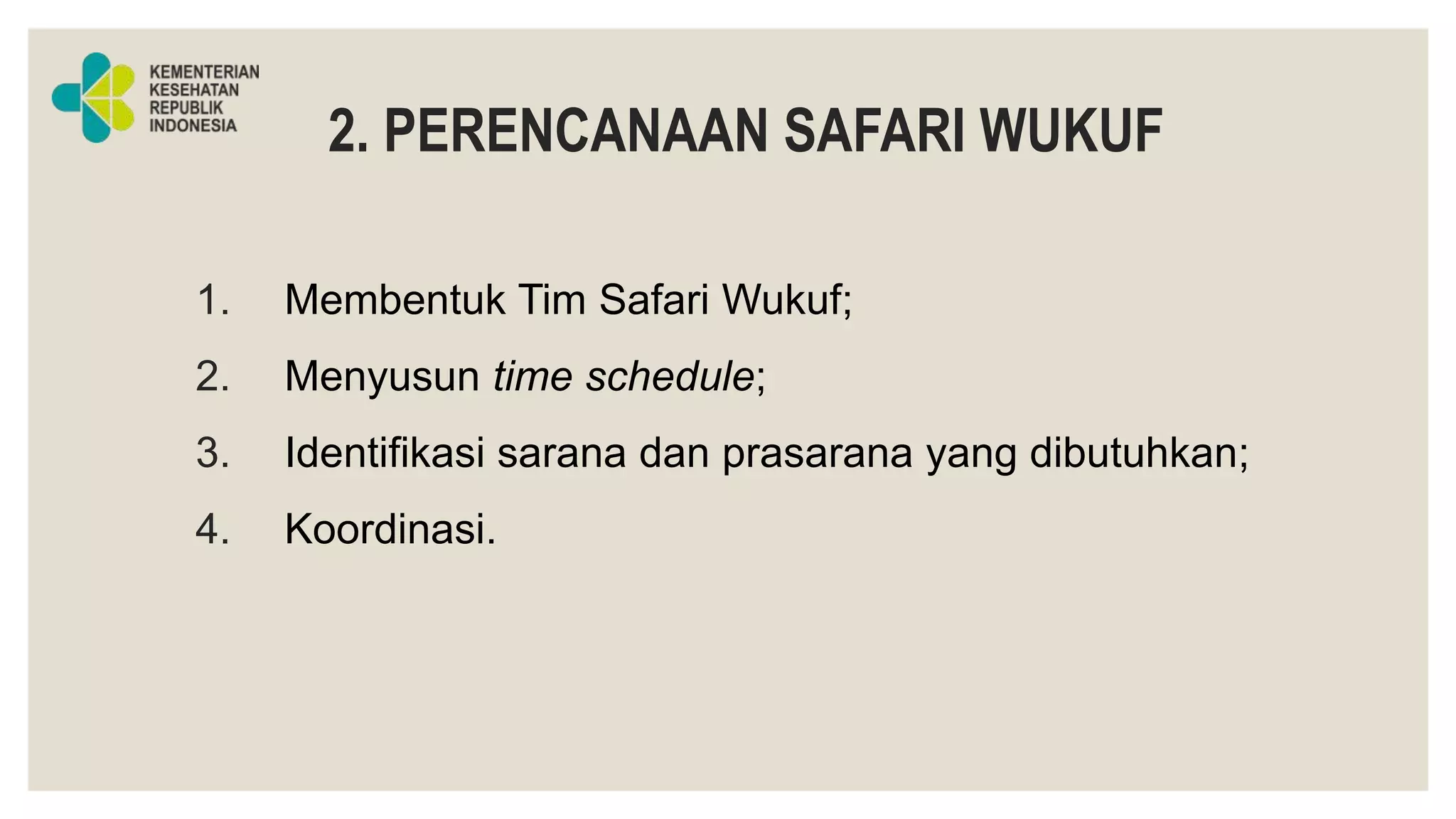 Mekanisme safari wukuf pada jemaah sakit | PPTX