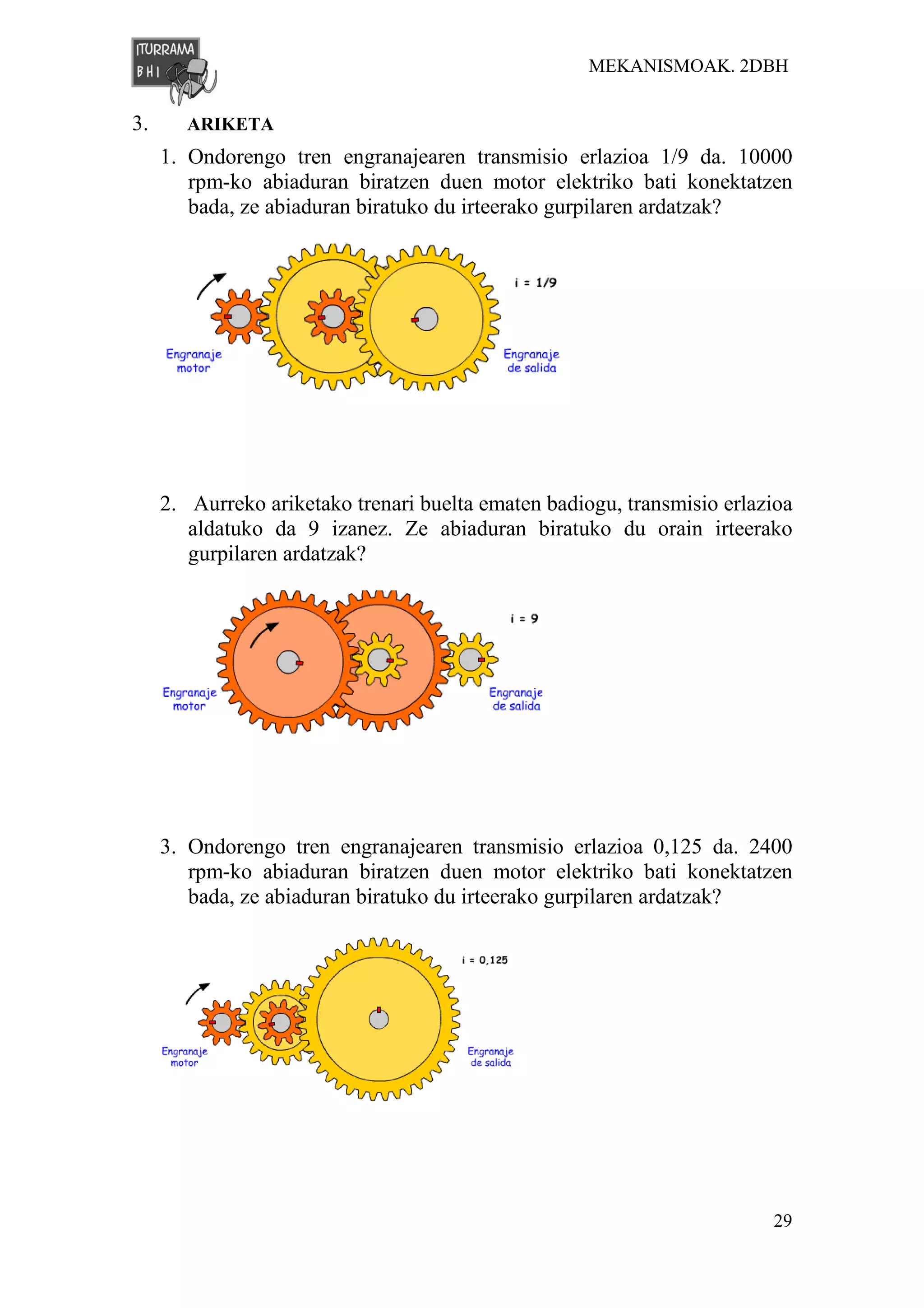 Mekanismoak 2014 2015 teoria | PDF