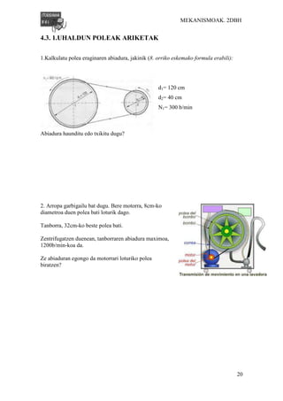 Mekanismoak 2014 2015 teoria | PDF
