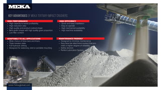 MEKA TERTIARY IMPACT CRUSHER | PDF