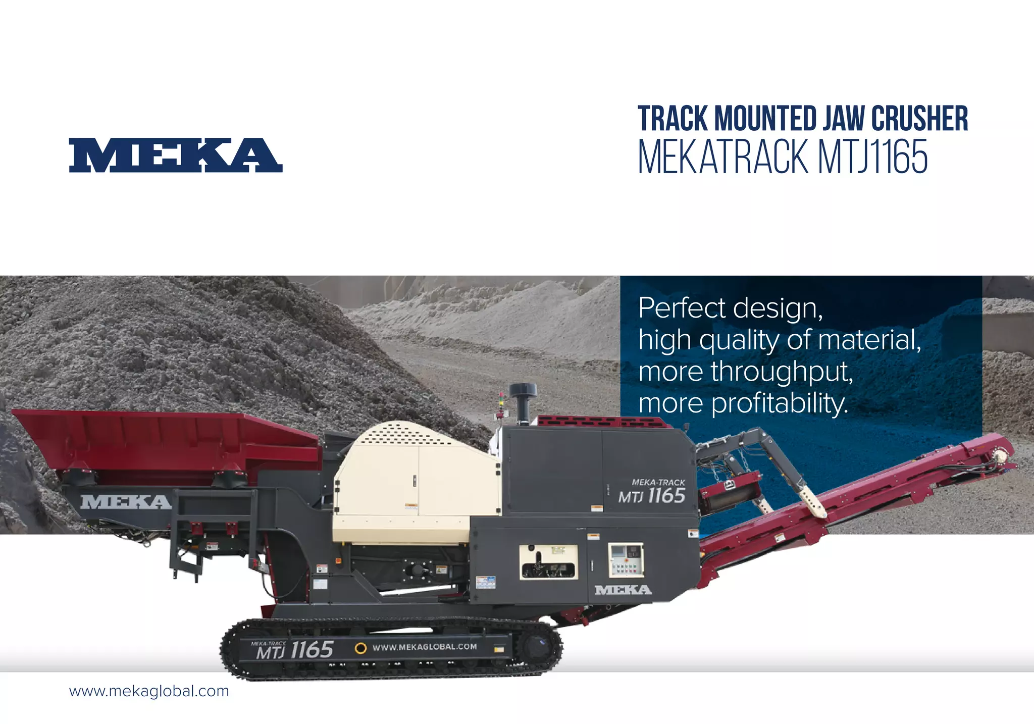 MEKA TRACK MOUNTED JAW CRUSHER | PDF