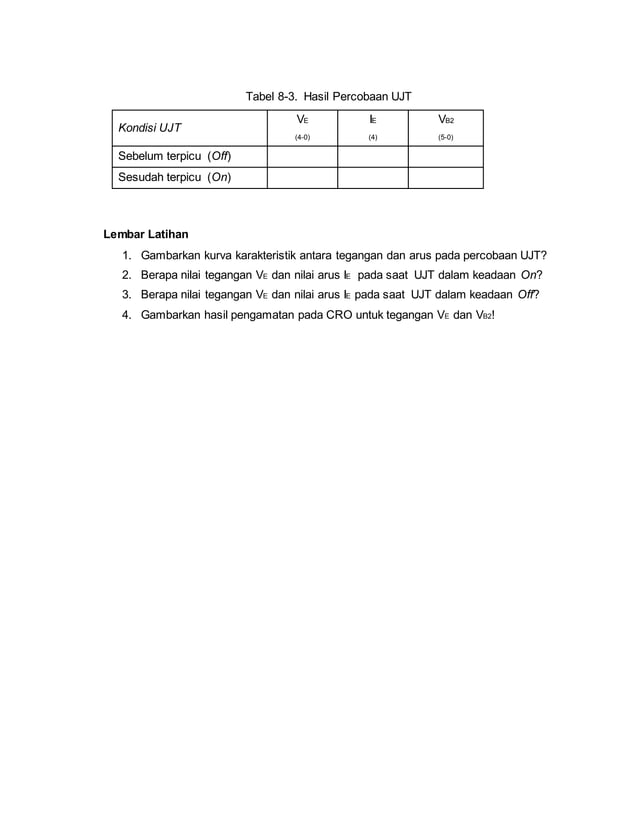 Mekatronika modul 8 | DOCX