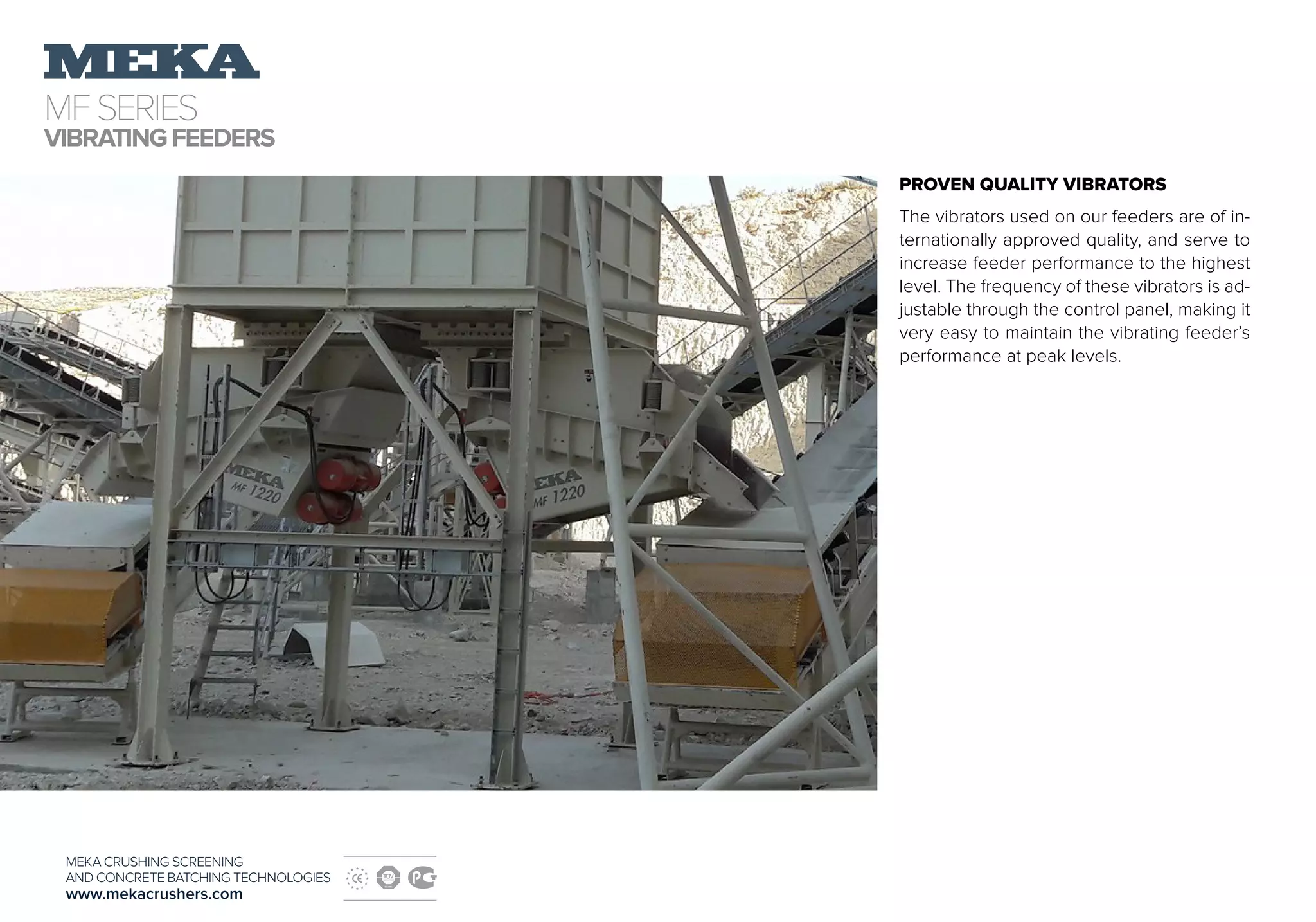 MEKA Vibrating Feeders | PDF