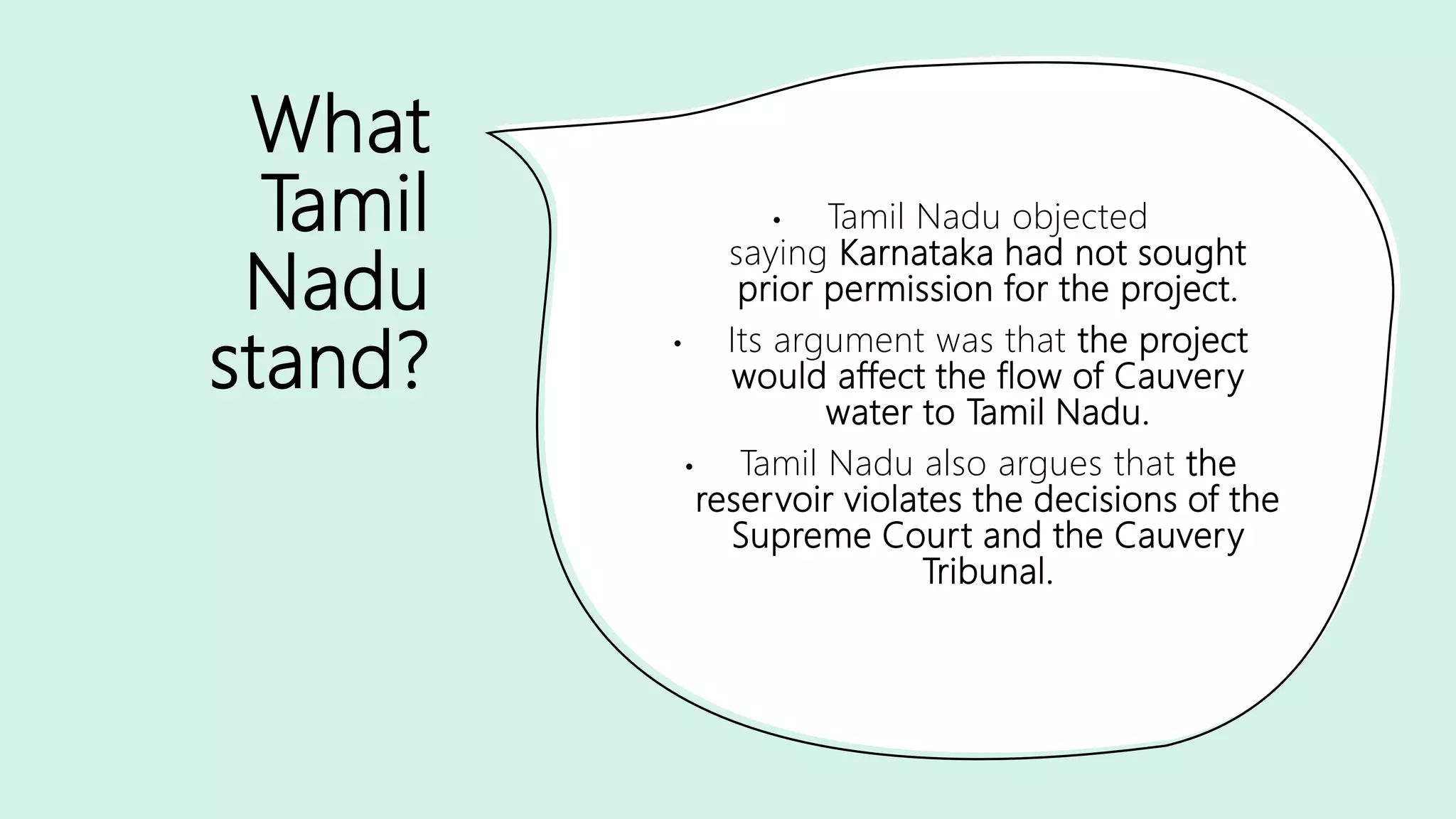 Mekedatu dam project | PPT