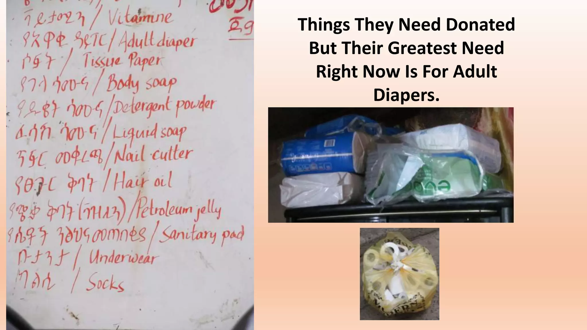 Mekedonia Home for Elderly and Disabled Addis Ethiopia | PPTX