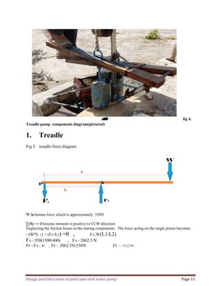 Mekelle university design treadle | PDF