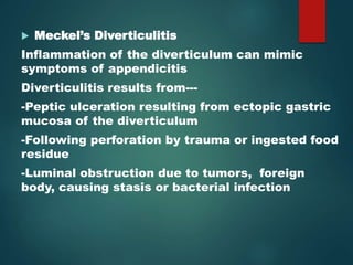 Mekelsdiverticulum. | PPTX