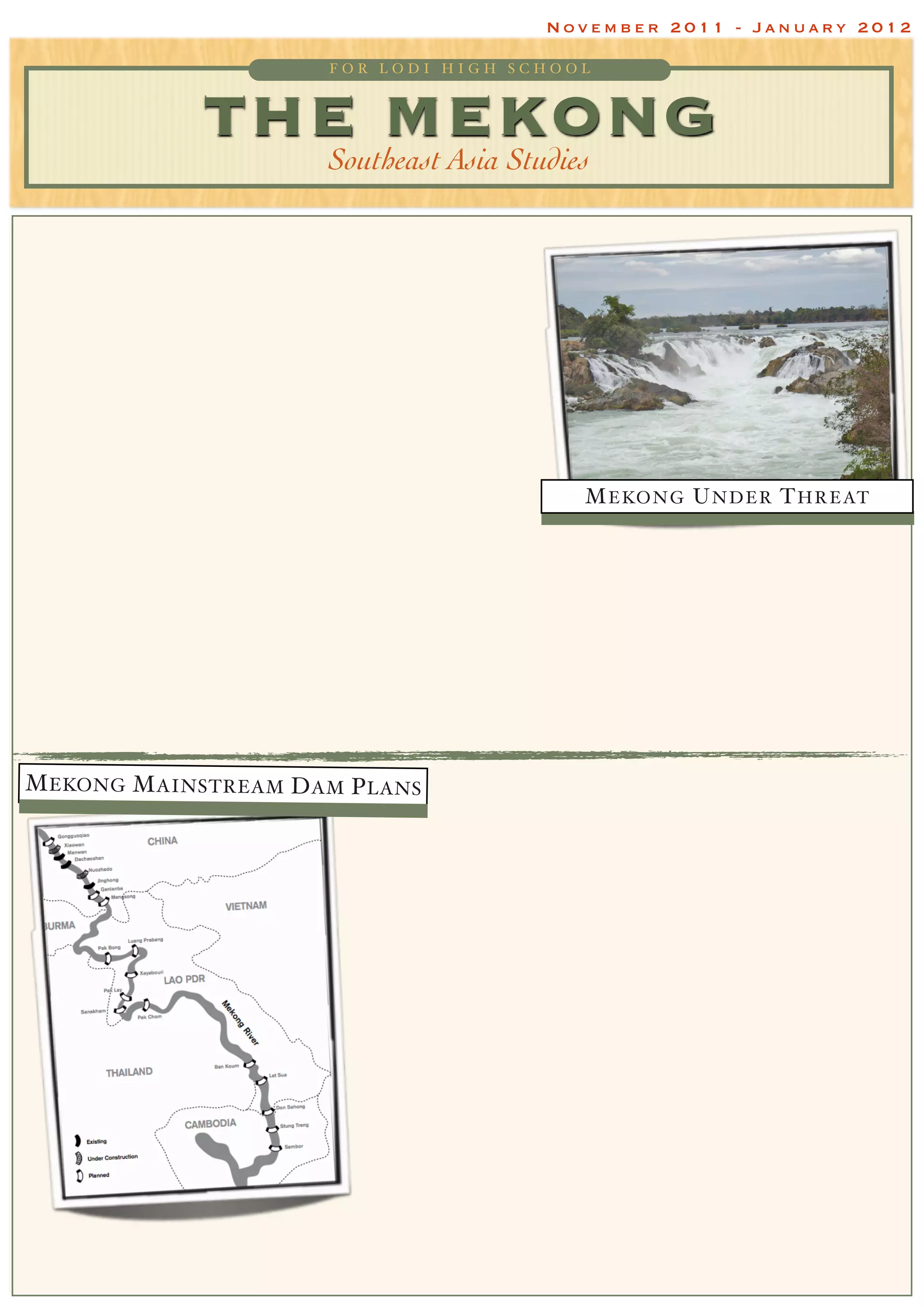 Mekong(ต่อ) | PDF