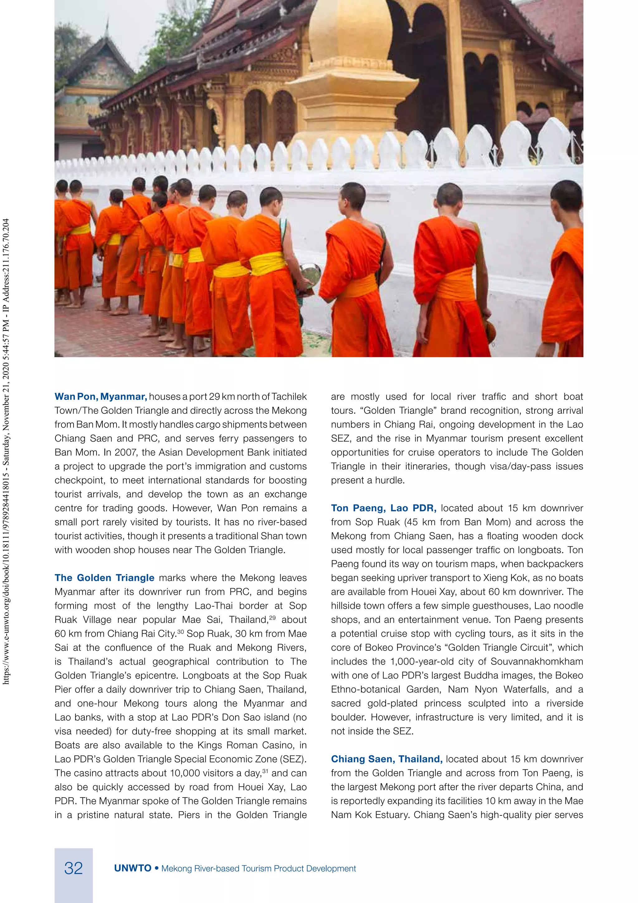 Mekong River-based Tourism Product Development (2016) | PDF