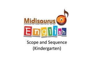 MEK_Scope and Sequence midi english level 6 | PPT