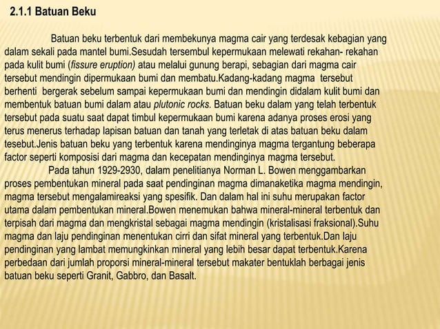 Mektan bab 1 proses pembentukan tanah | PPTX