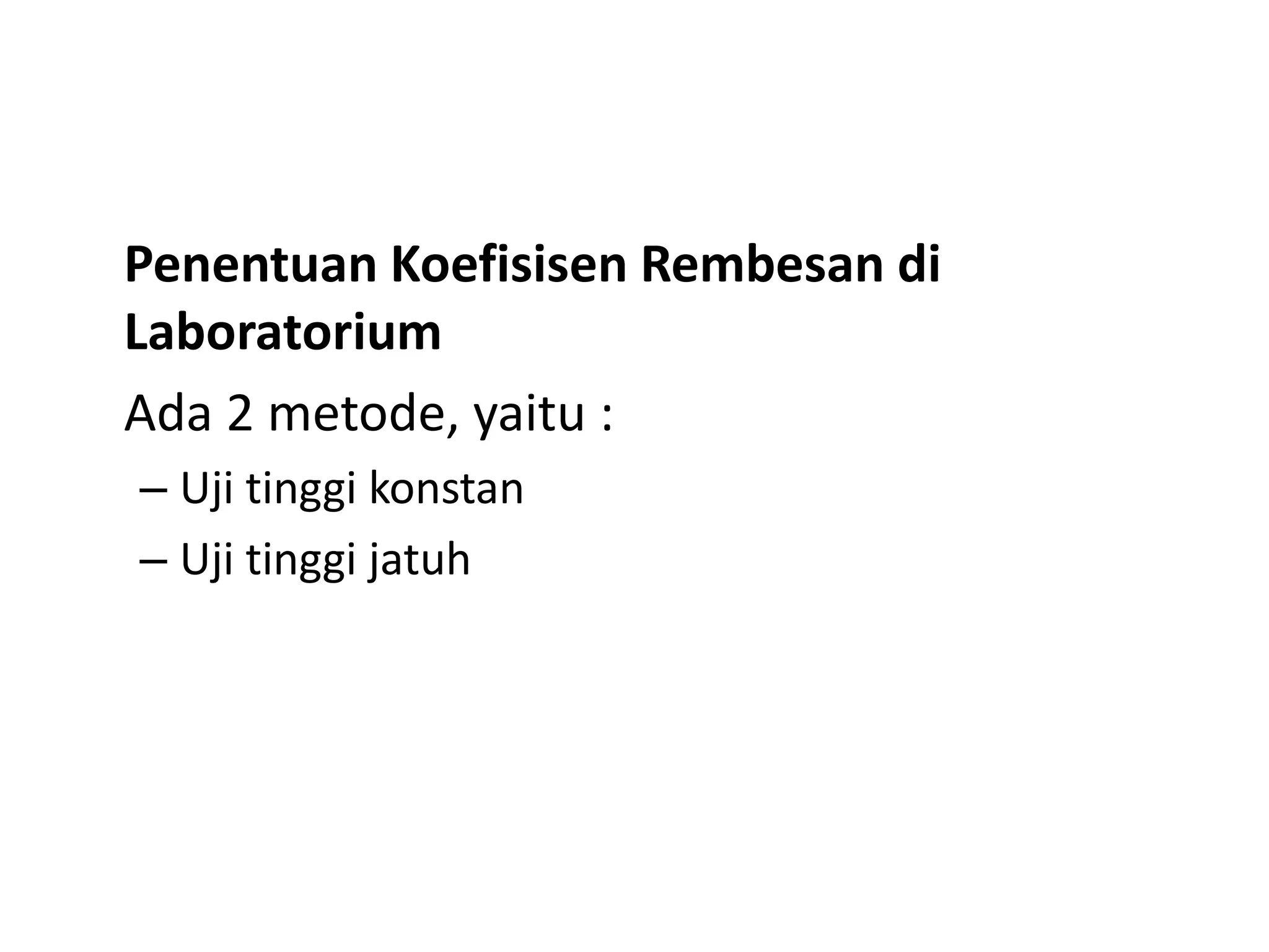 Mektan bab 4 rembesan tanah | PPTX