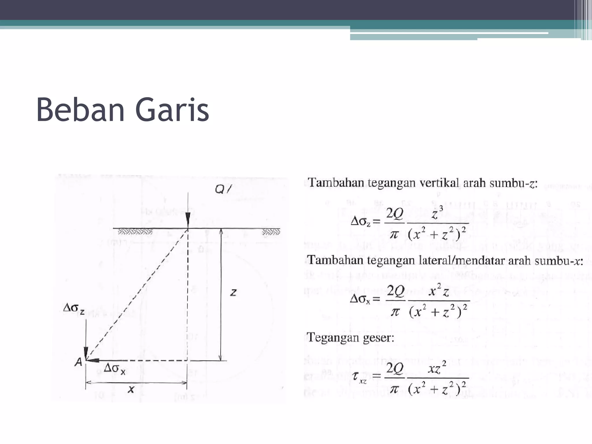 Mektan ii distribusi_tegangan_boussinesq | PDF