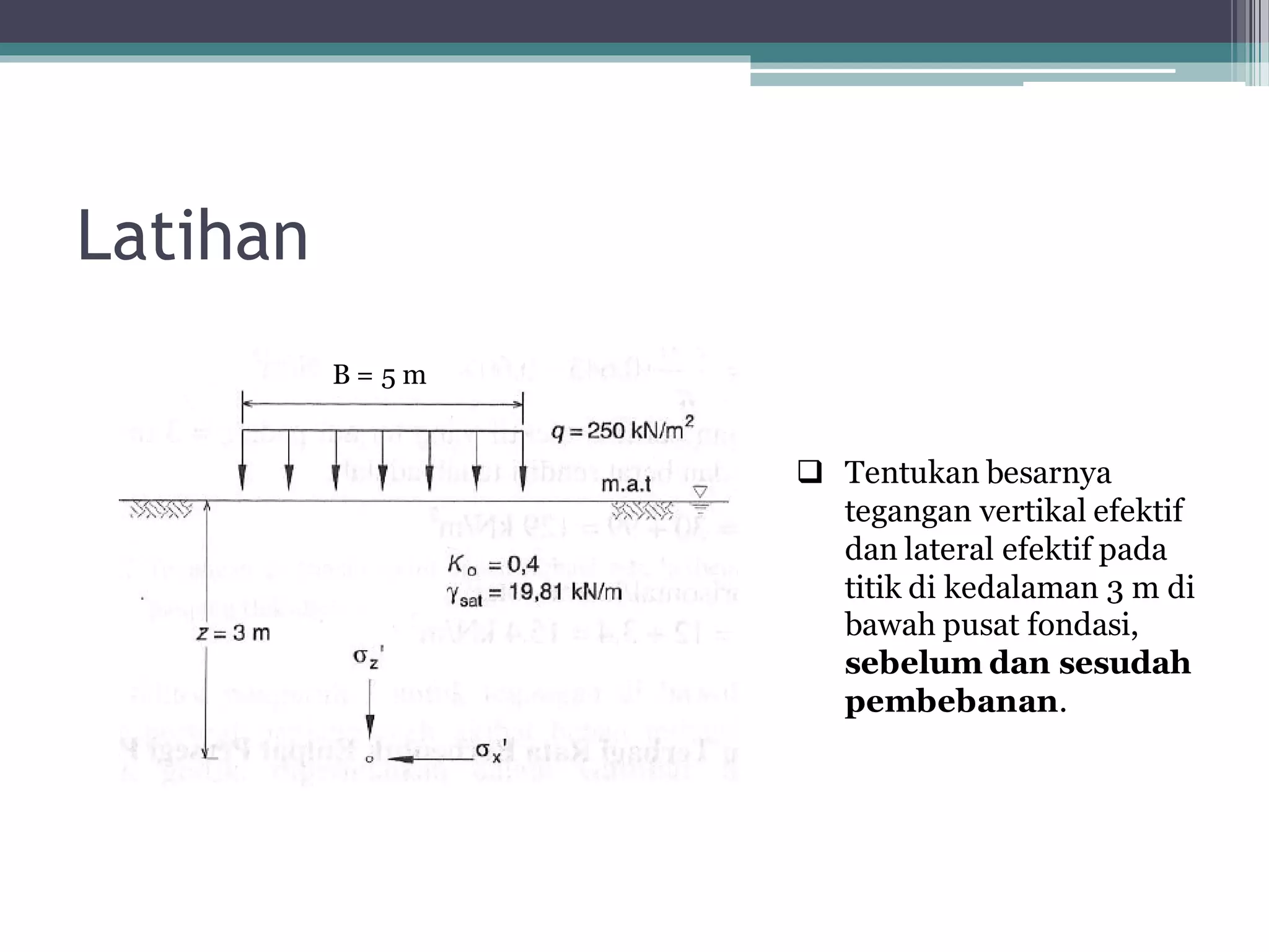 Mektan ii distribusi_tegangan_boussinesq | PDF