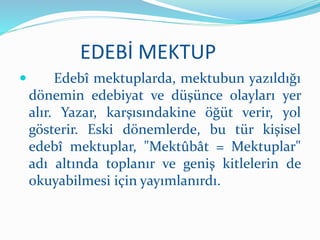 Abdullah KAYA Mektup | PPT