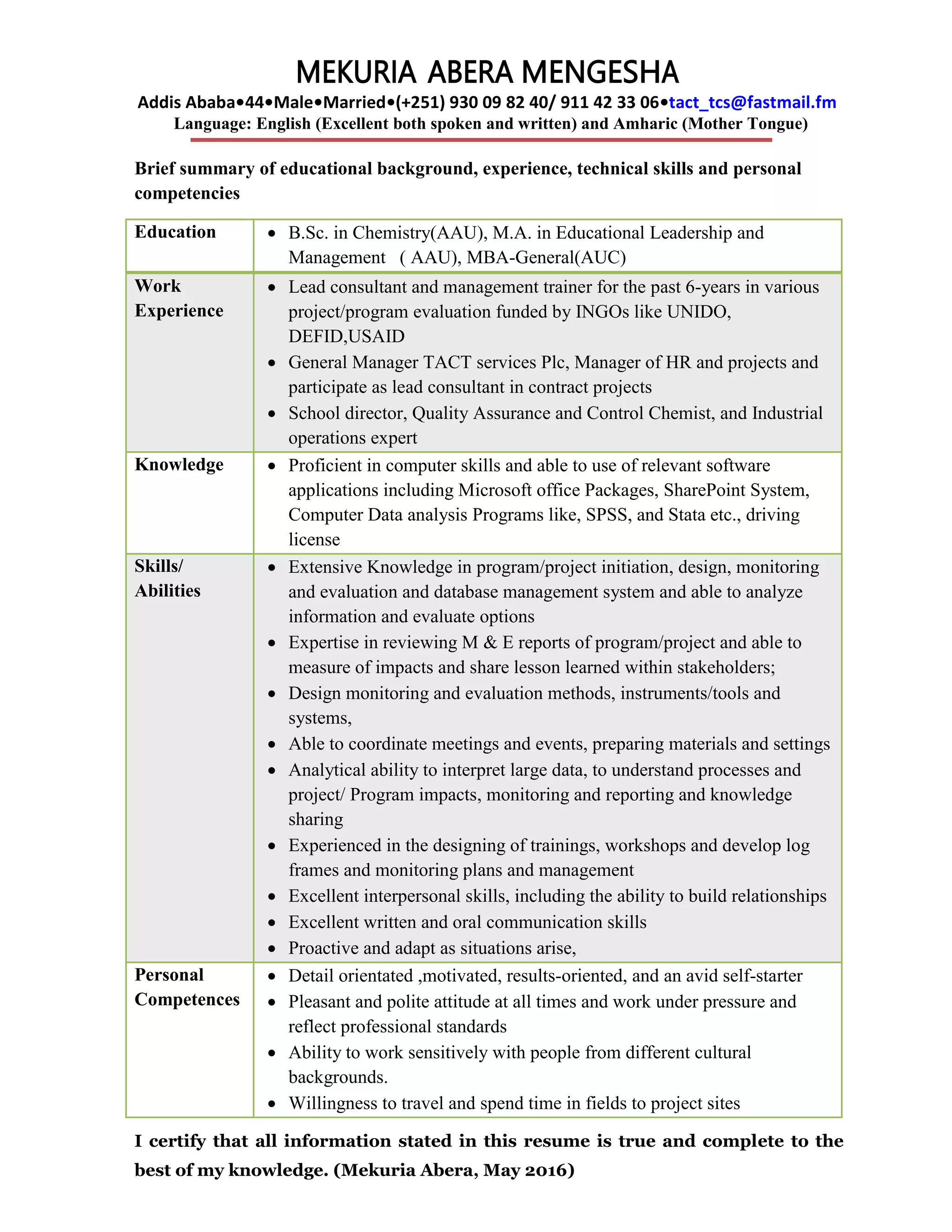 Mekuria a. mengesha | PDF