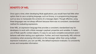 Mule expression language | PPT