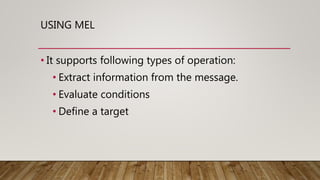 Mule expression language | PPT