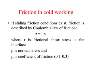 Mel 232 hot and cold working | PDF
