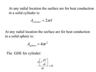 one dimensional steady heat conduction problem | PPT