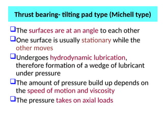 Thurst bearing for diploma engineering .ppt