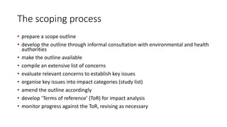 Environmental Impact Assessment | PPTX