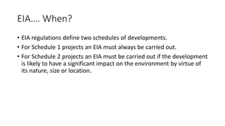 Environmental Impact Assessment | PPTX