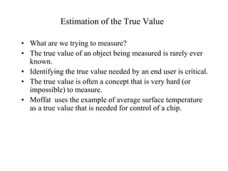 Types of error and their measurements of error | PPT