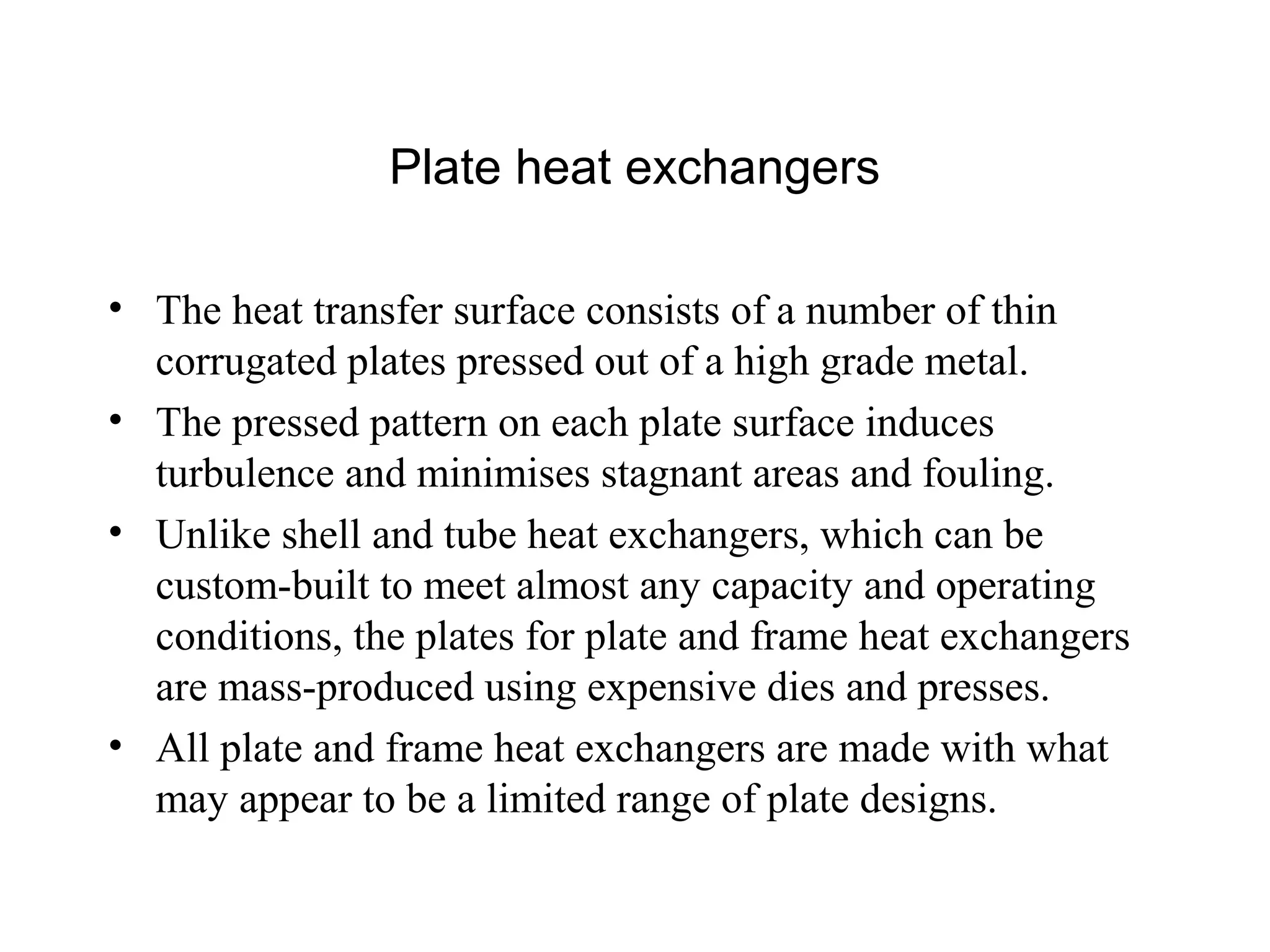 plate heate exchanger | PPT